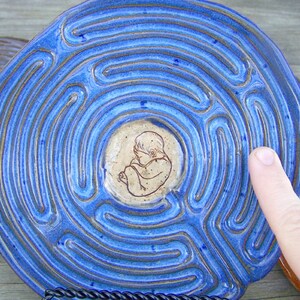Labor Labyrinth Finger Labyrinth Birth Relaxation Tool Made to Order - Etsy