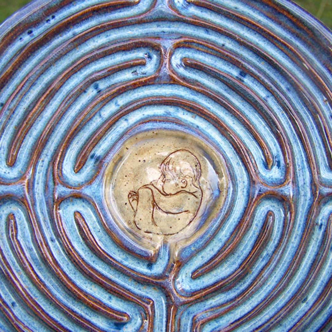 Labor Labyrinth Finger Labyrinth Birth Relaxation Tool Made to Order - Etsy
