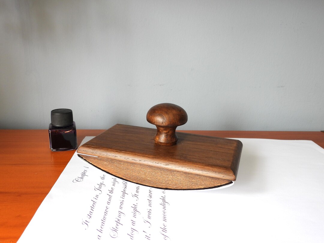 Vintage Wooden Ink Blotter, Rocker Ink Blotter, Rocker Ink Blotter - Etsy