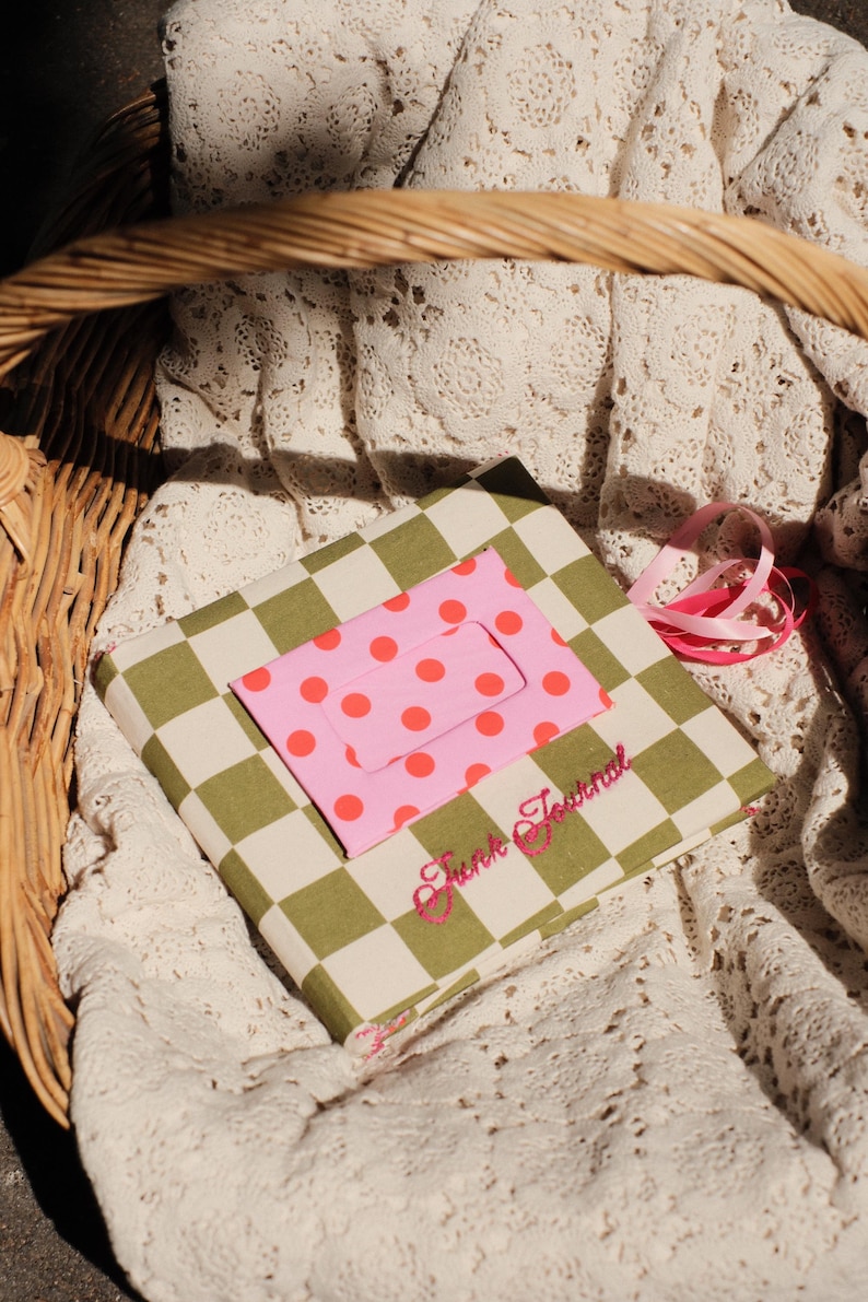 Handmade Fabric Junk Journal/scrapbook - Etsy
