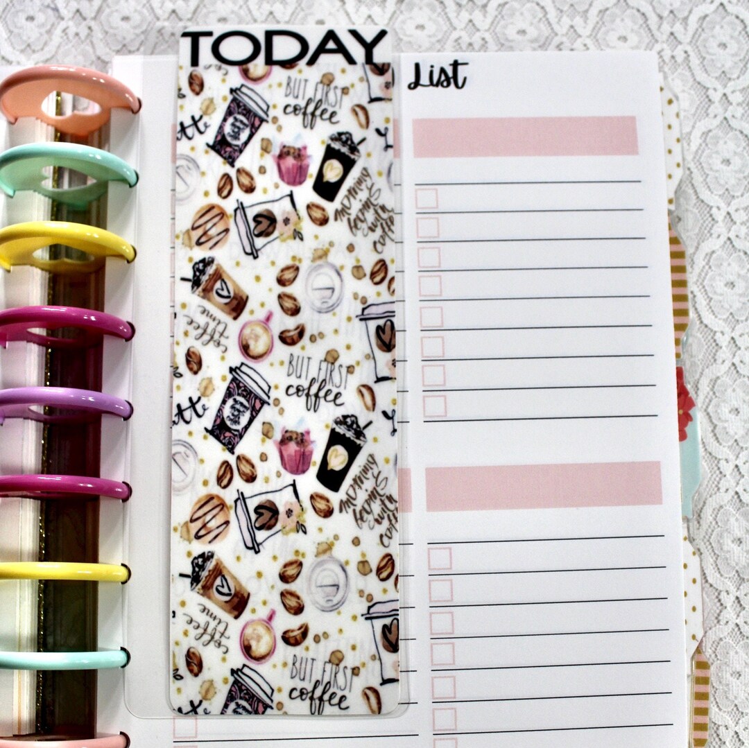 Planner Bookmark, Planner Page Marker, Journal Bookmark, Choose Your ...