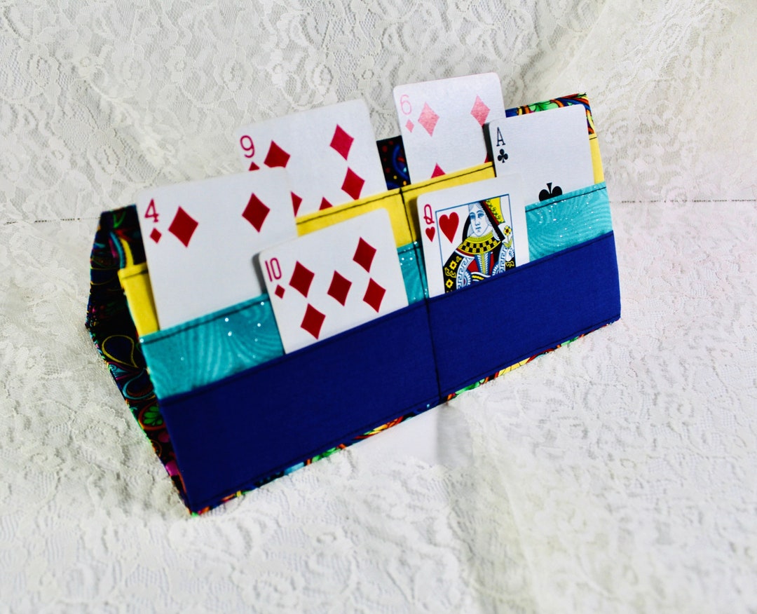 Playing Card Holder, Hands Free Card Holder, Handmade, Card Caddy ...