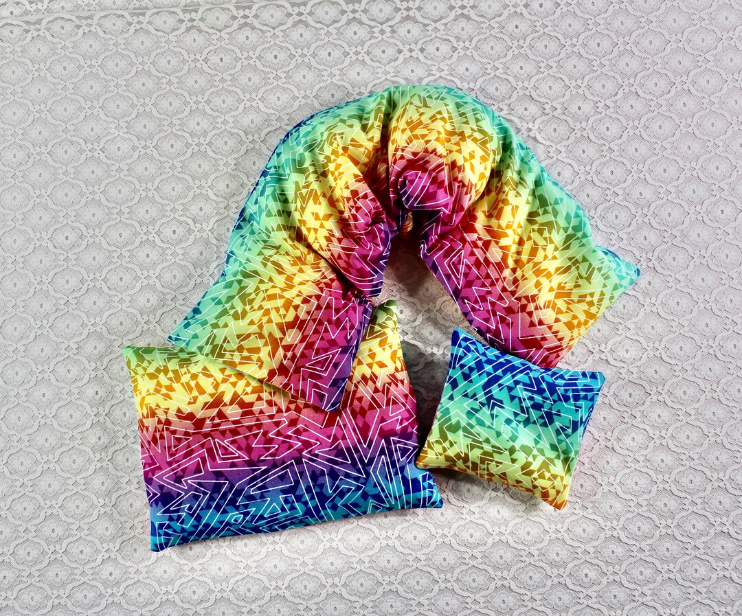 Reusable Microwave Heat Packs, Neck Wrap Heating Pad, Rice Heating Pad ...