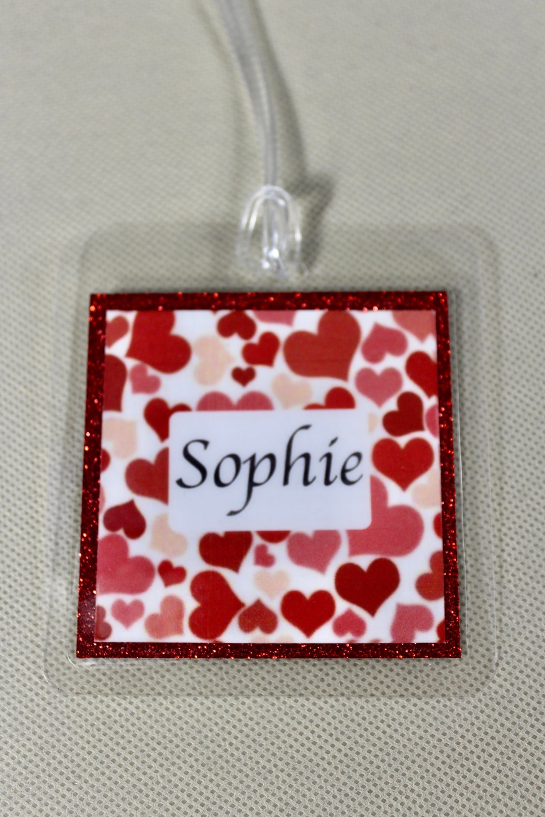 Personalized Bag Tag, Laminated, Luggage Tag, Diaper Bag Tag, Backpack ...