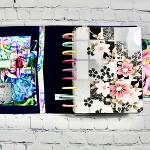 Happy Planner Classic Extended Rings Fabric Cover, 9 Pockets, Gorgeous ...