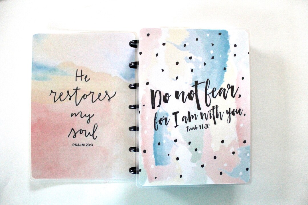 Happy Planner Mini Cover Set, Bible Verse - Etsy