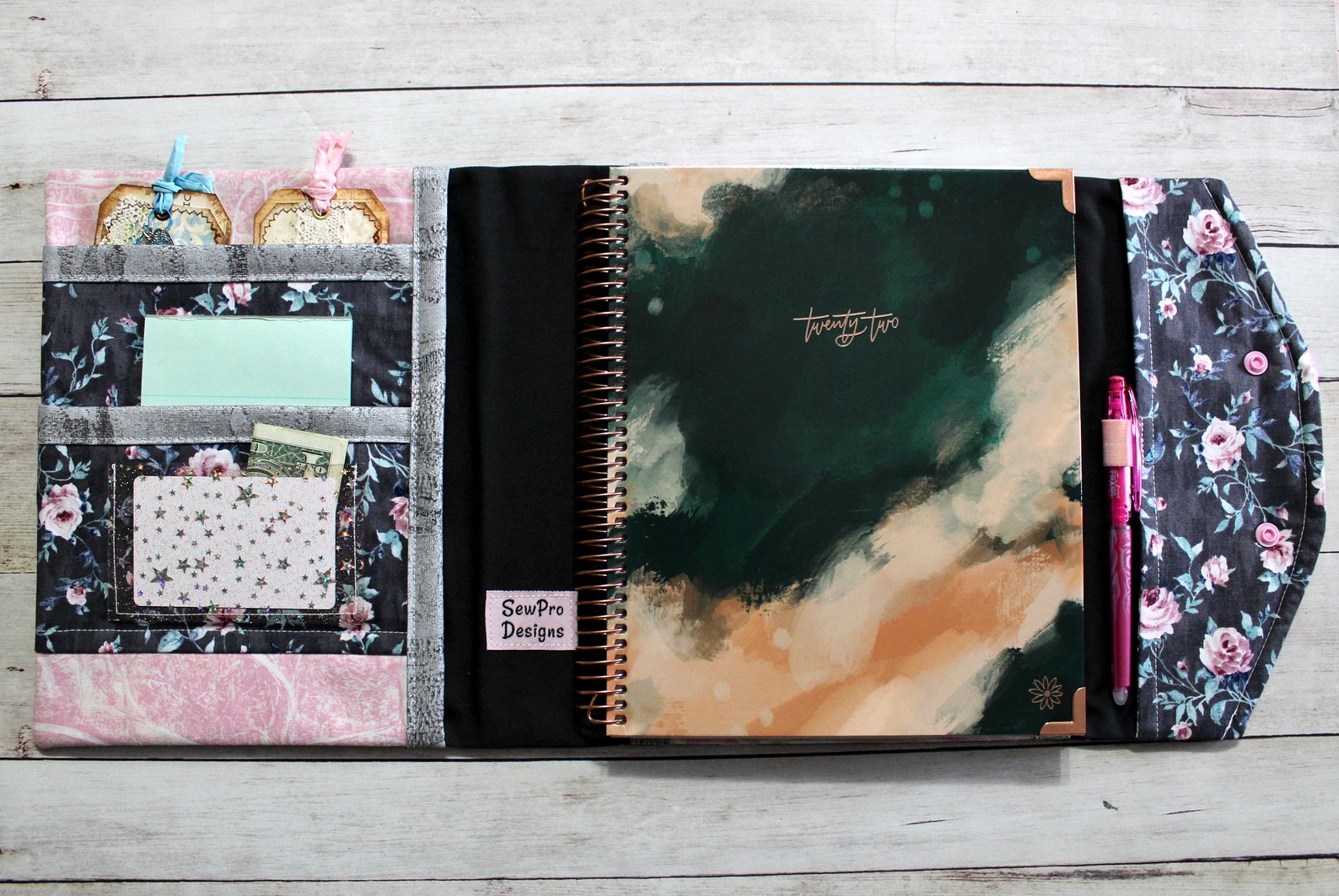 Planner Cover Erin Condren Planner Fabric Cover Ready to - Etsy