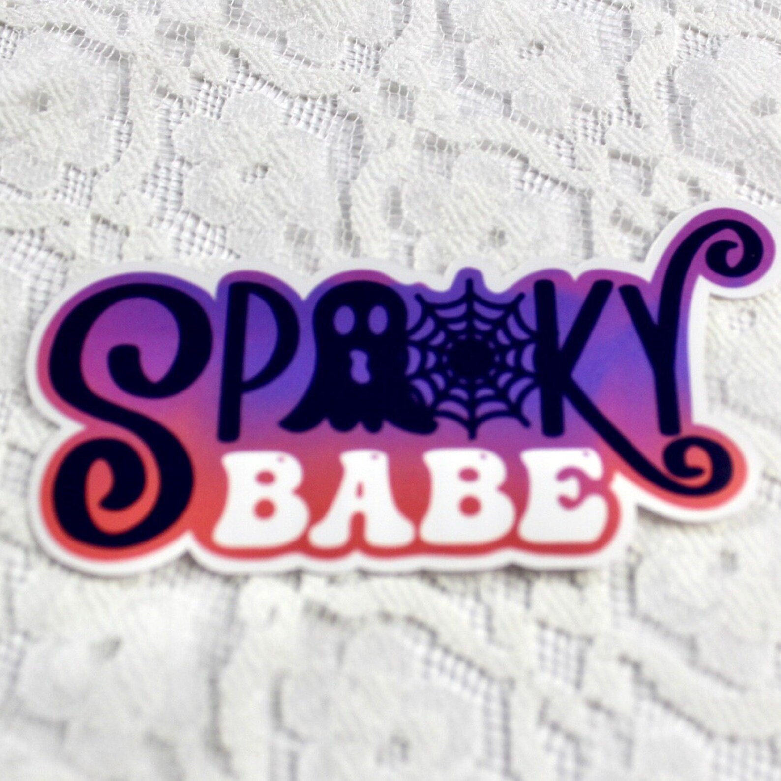 7 Piece Halloween Sticker Pack, Water Resistant Vinyl Stickers, Cute ...