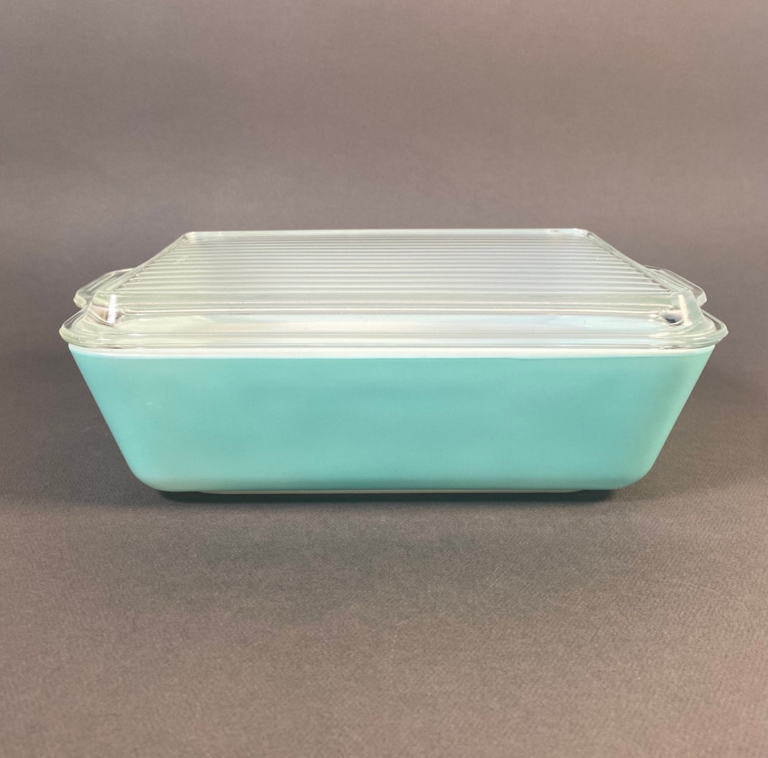 Turquoise Pyrex 503, Rare 1950's Midcentury Modern Kitchen, Made in the ...