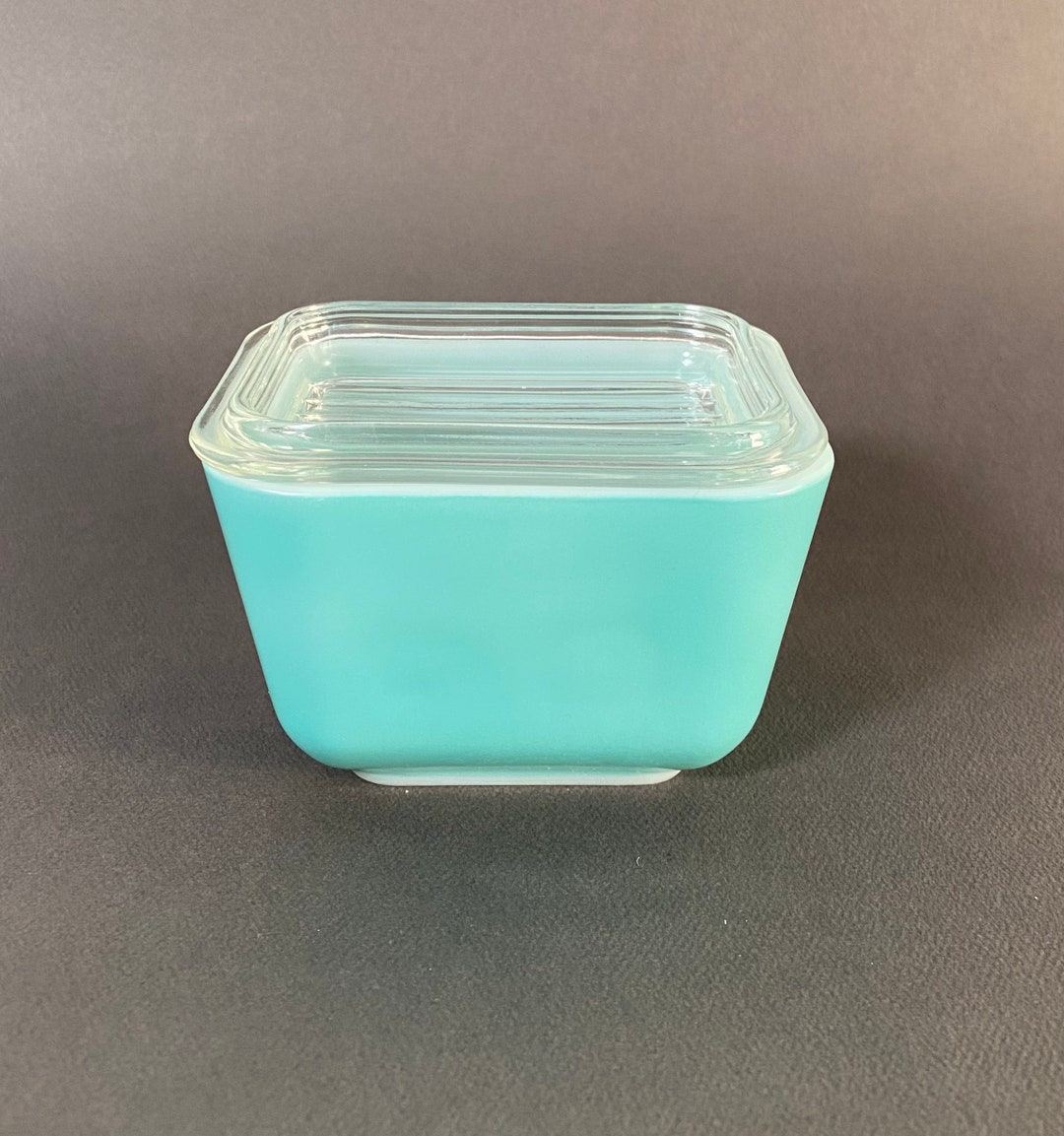 Turquoise Pyrex 501, Rare 1950's, Refrigerator Dish, Glass Lid 501-C ...