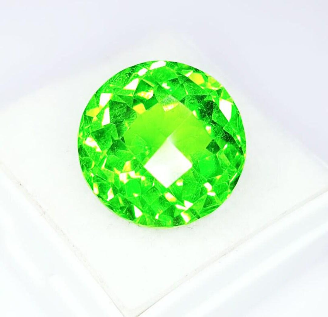 Natural Olive Green Peridot Transparent Pear Cut Peridot for Jewelry ...