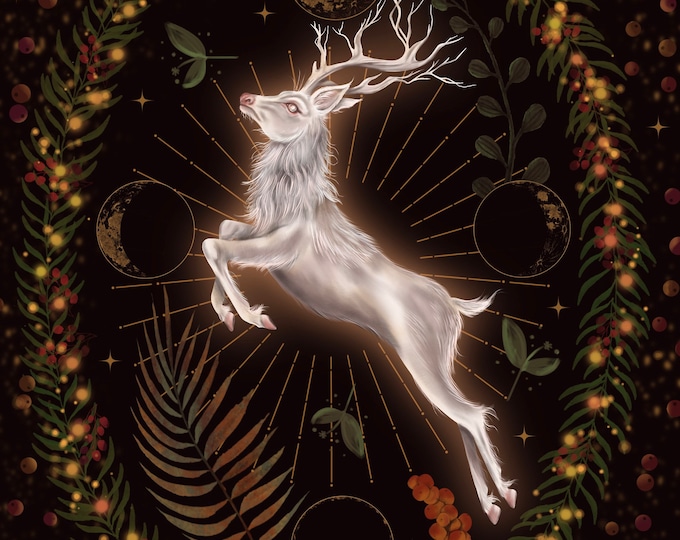 Yule Stag - Etsy