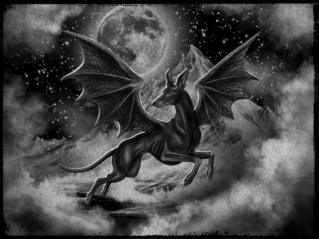 Dragon Hound - Digital Download - Etsy