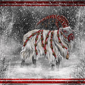 Yule Goat julbock Traditional Scandinavian Folktale - Etsy