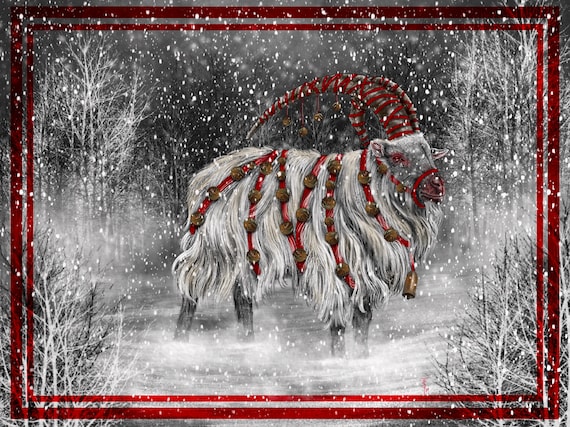 Yule Goat | Etsy