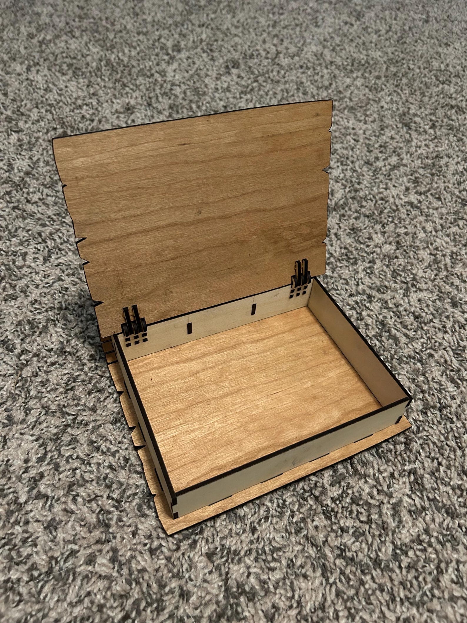 Laser Cut Wooden Book Box: Reader Gift - Etsy