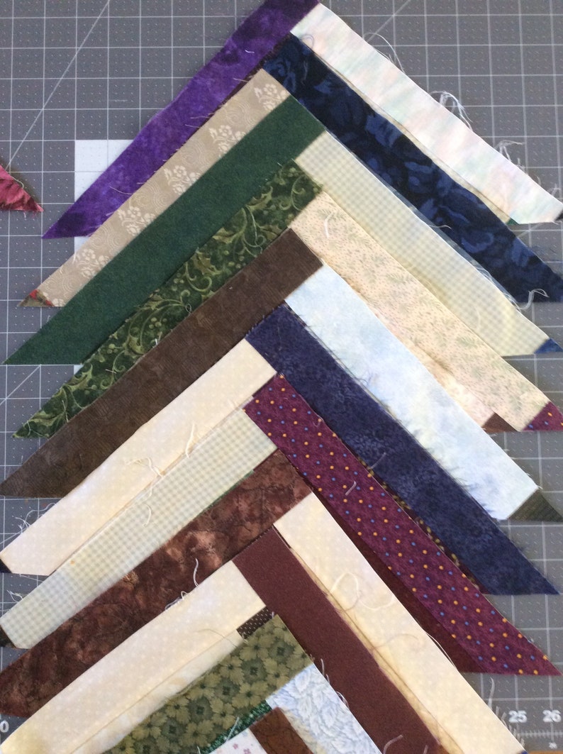 Courthouse Steps Quilt Block Pieces - Etsy