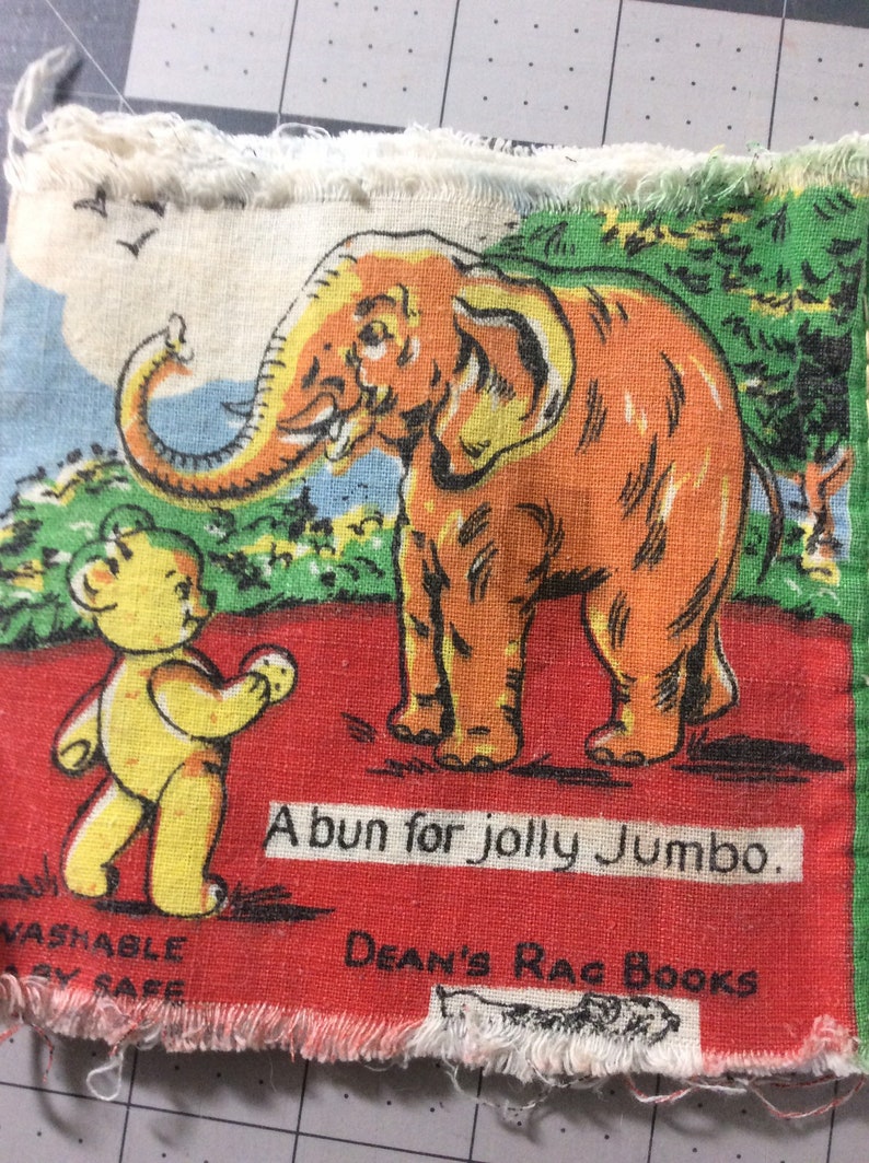 Cloth Books Deans Rag Books From the 1960s Vintage Cloth - Etsy