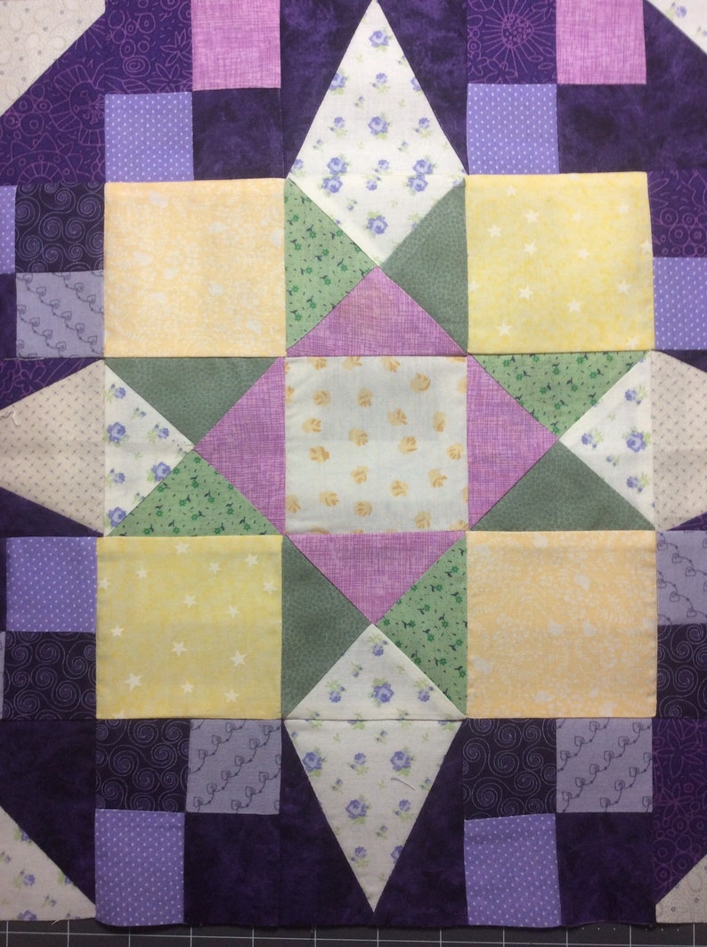 Quilt Block 15 Orphan Block - Etsy