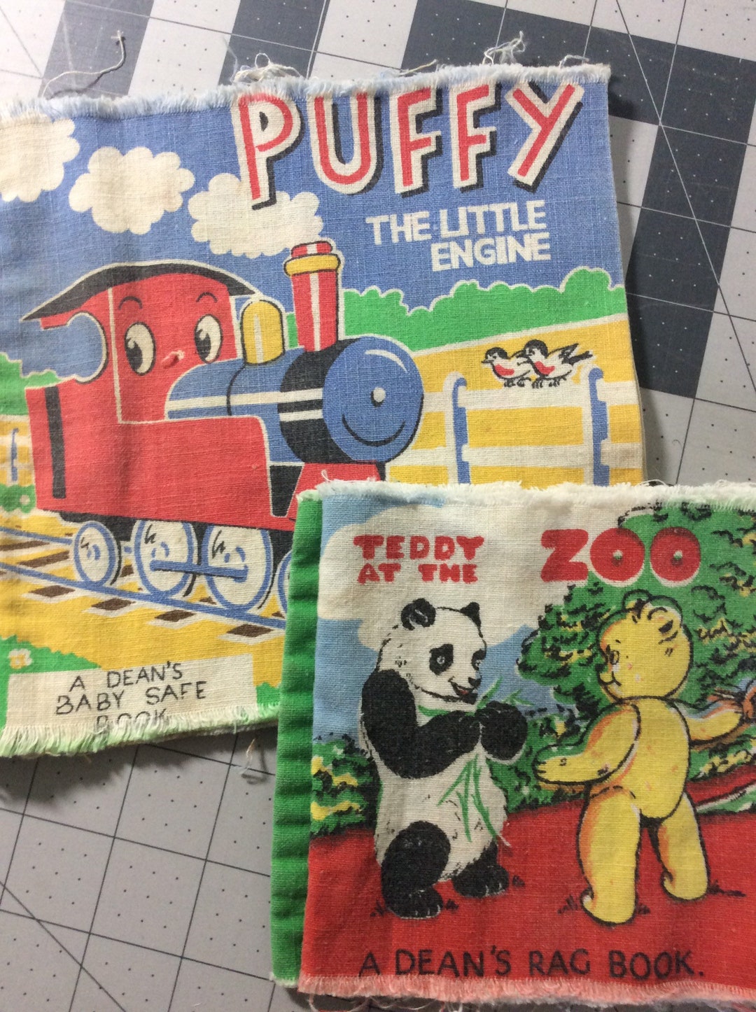 Cloth Books Deans Rag Books From the 1960’s Vintage Cloth - Etsy