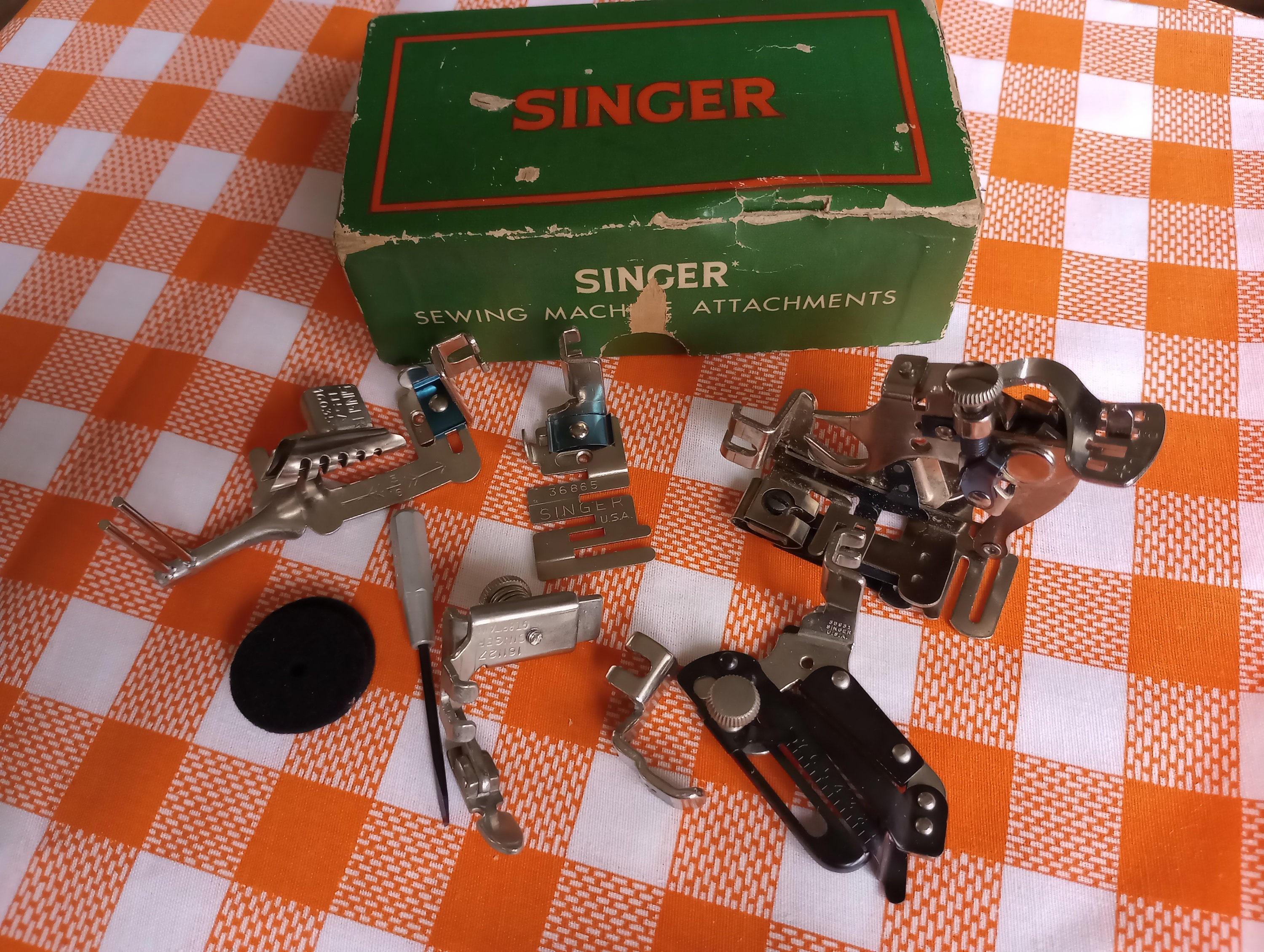 Singer Sewing Machine Attachments - Etsy
