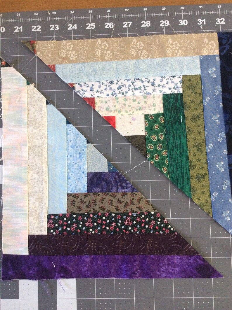 Courthouse Steps Quilt Block Pieces - Etsy