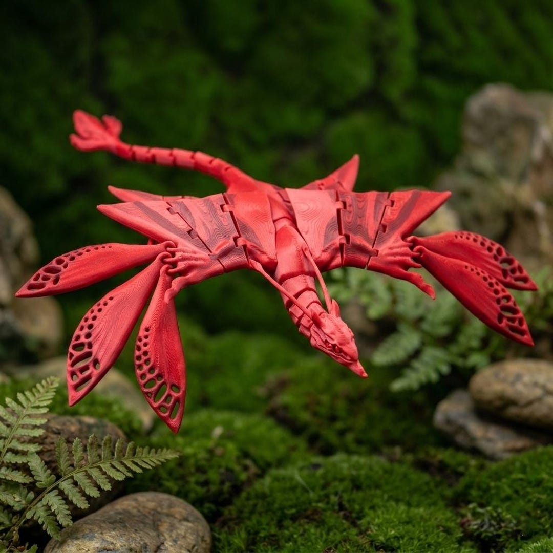 New Flexi Skyborne Frost Wyrm Azure Storm Dragon Fantasy Decor ...
