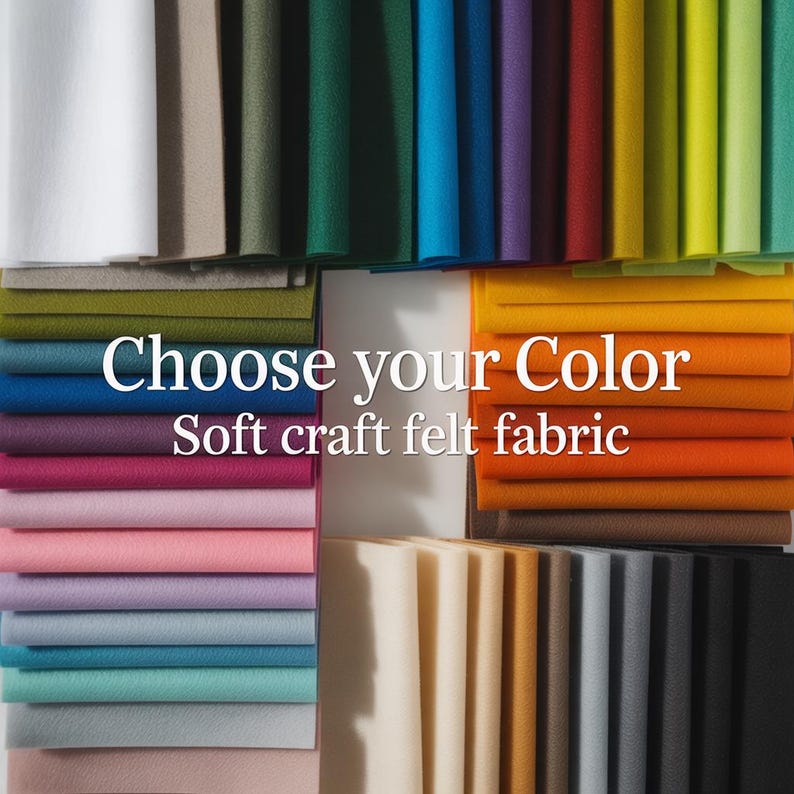 Wide Acrylic Felt Fabric – 72” Craft Felt for DIY Classroom Decor - Etsy