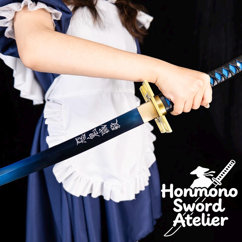 Tokito Muichiro Nichirin Blade – Demon Slayer Katana Replica, 1045 ...