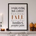 Fall Words Art, Fall Sign, Fall Decorations, Autumn Art, Quotes ...