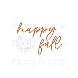 Happy Fall, Fall Wall Art, Fall Sign, Fall Decor, Autumn Art, Quotes ...