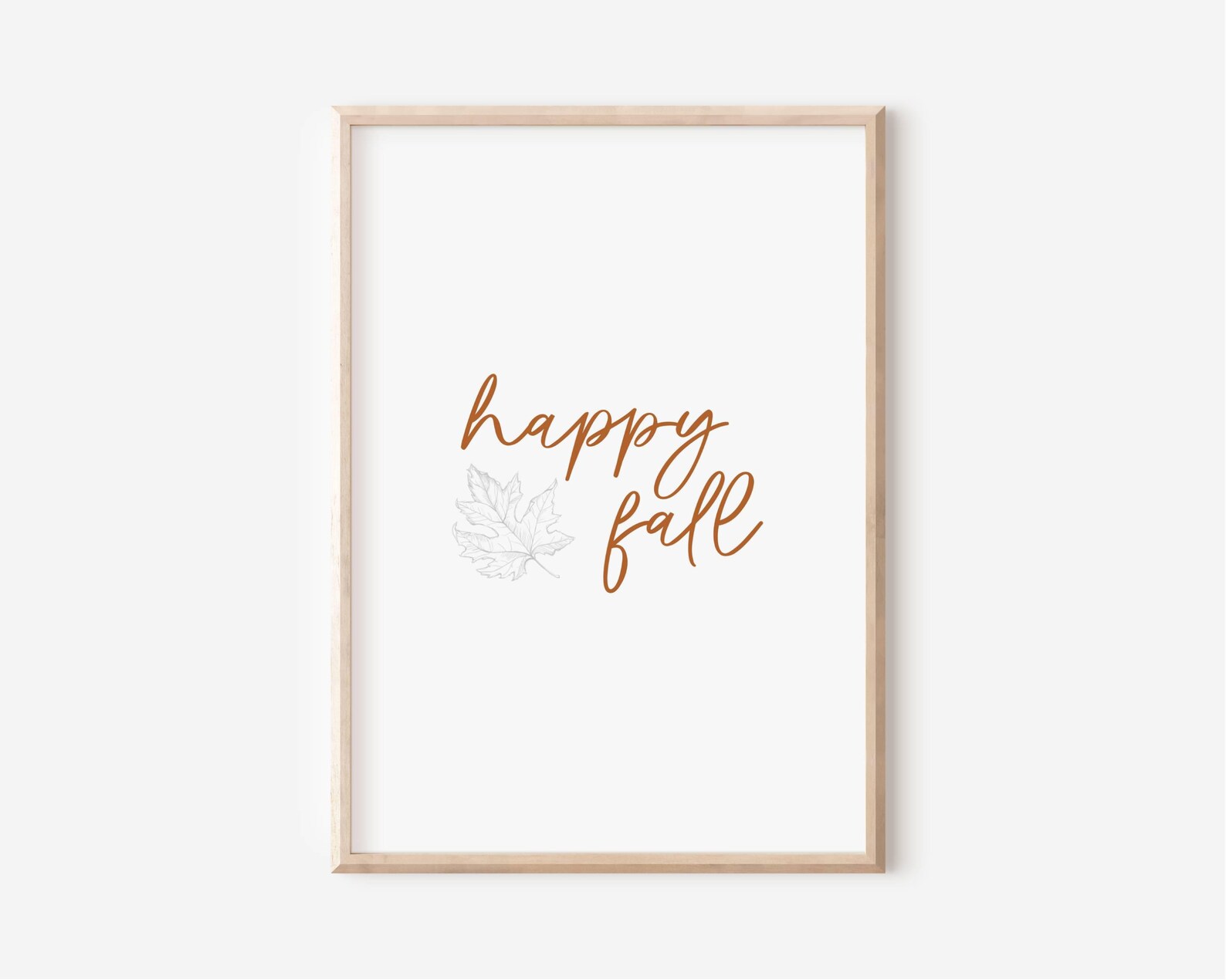 Happy Fall, Fall Wall Art, Fall Sign, Fall Decor, Autumn Art, Quotes ...