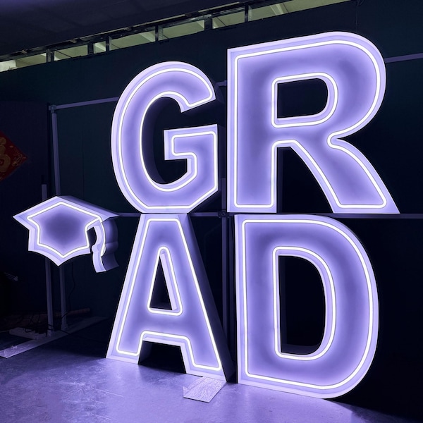 Alphabet Led Light - Etsy