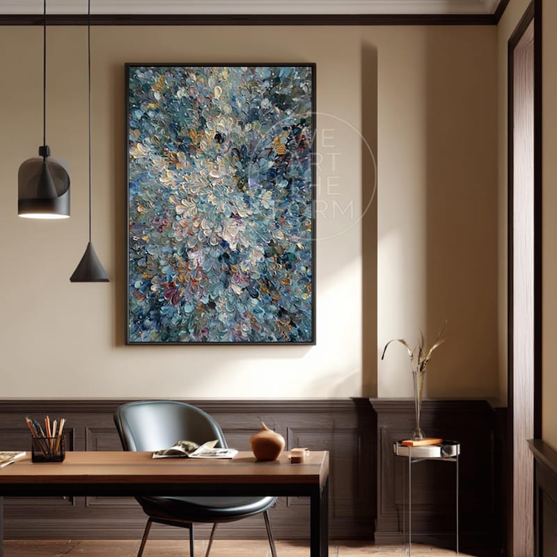 Abstract Canvas 48x36 - Etsy