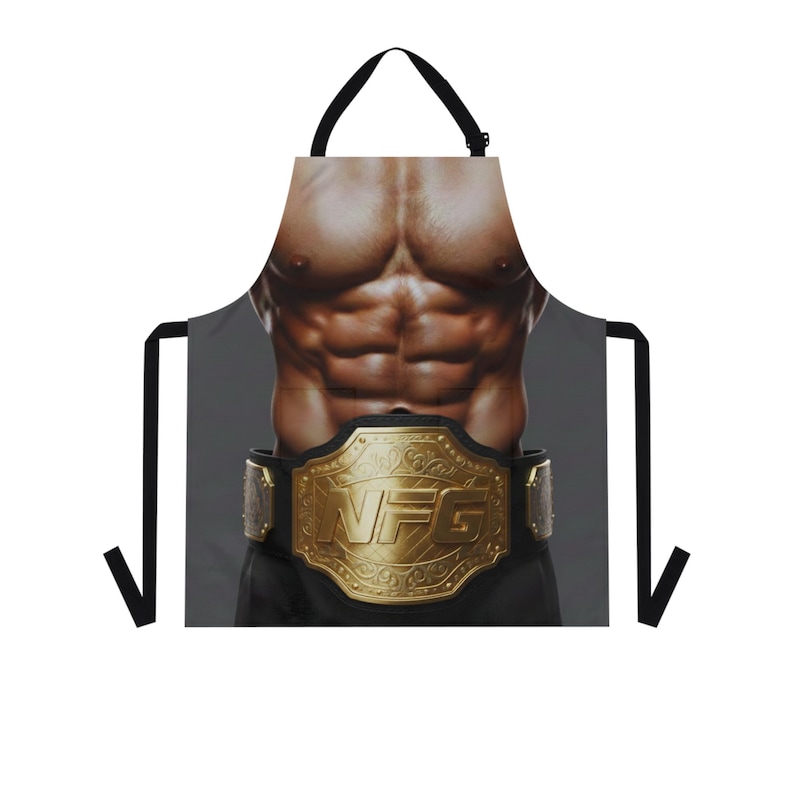 Funny Muscle Apron for Men Sexy Abs BBQ Cooking Apron, Gift for Him ...