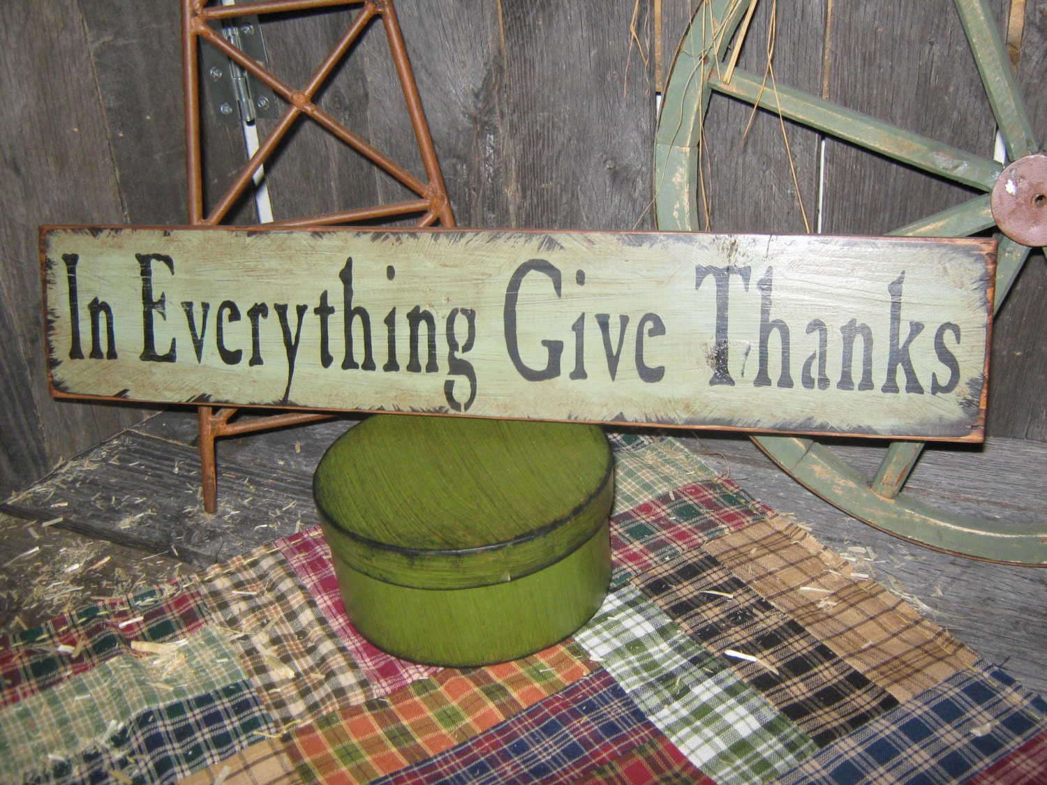 Primitive Large Spiritual Love Sign in Everything Give - Etsy