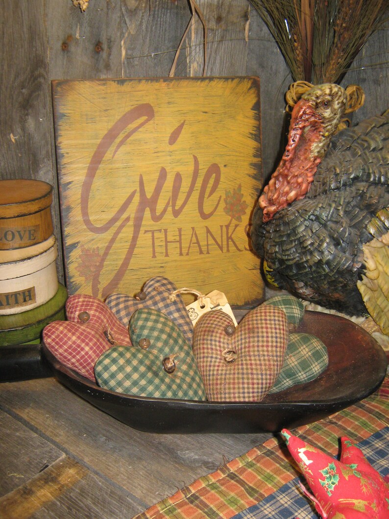 Primitive Large Holiday Wooden Hand Painted Fall Sign - Etsy