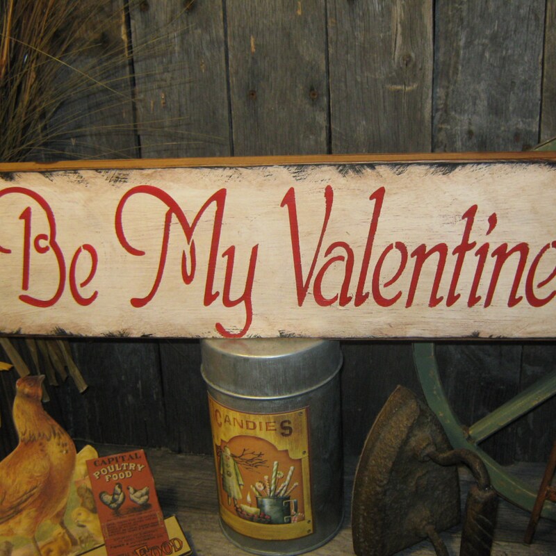 Primitive Valentine Decor - Etsy