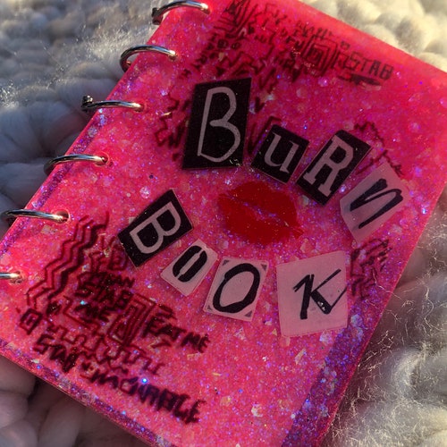 Burn Book Hardcover Journal - Etsy
