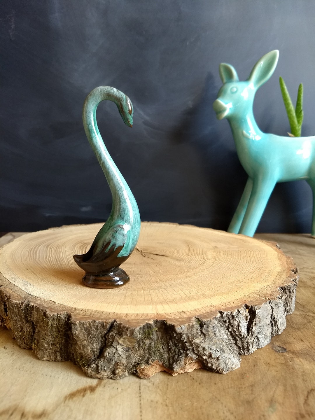 Small Clay Bird Figurine - Etsy