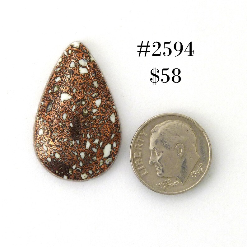 Copper Firebrick Cabochon: Michigan Gemstone - Etsy