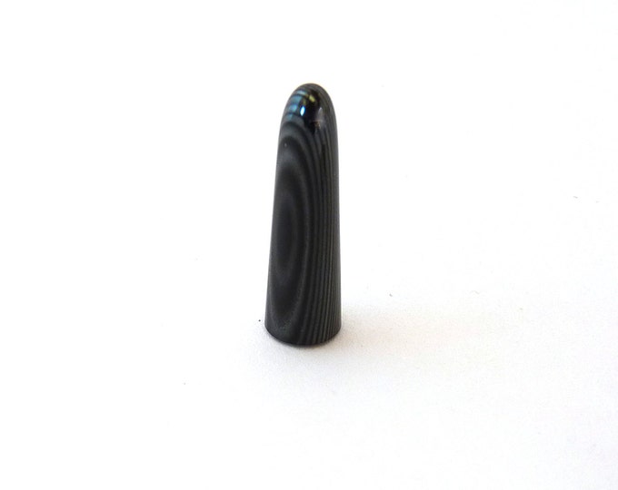 Crown of Silver Psilomelane merlinite Cabochon 6.2x23.0 Mm 7.9 Carats ...