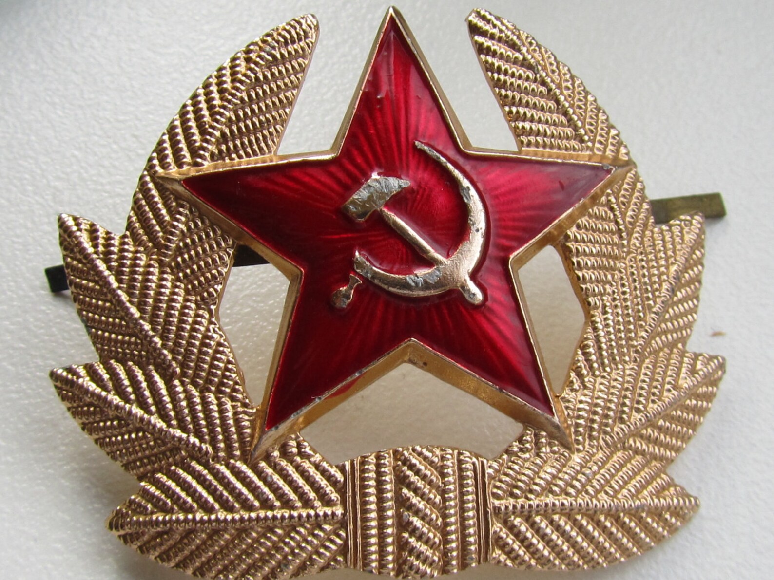 Soviet Vintage Military Pin Russia Soviet Union USSR red | Etsy