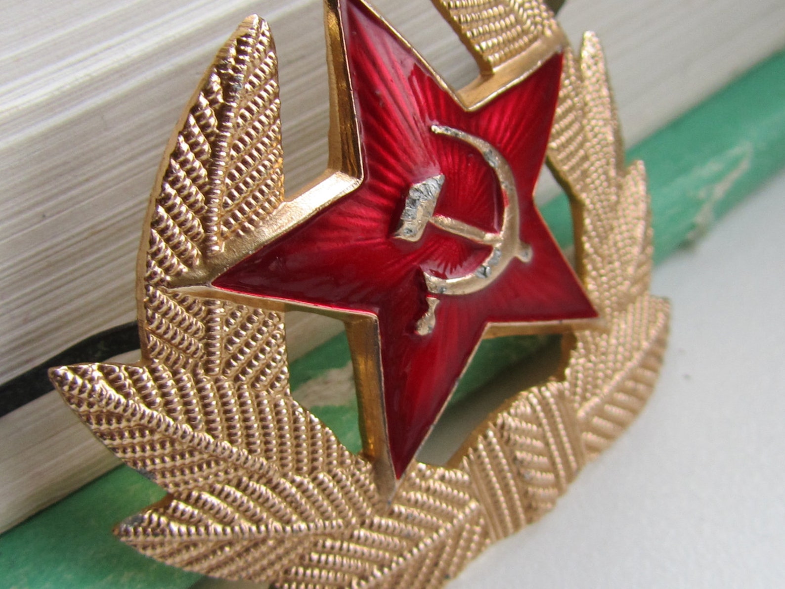 Soviet Vintage Military Pin Russia Soviet Union USSR red | Etsy