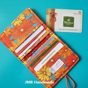 Fabric Gift Card Holder Sewing Tutorial: DIY Wallet Pattern (PDF) - Etsy