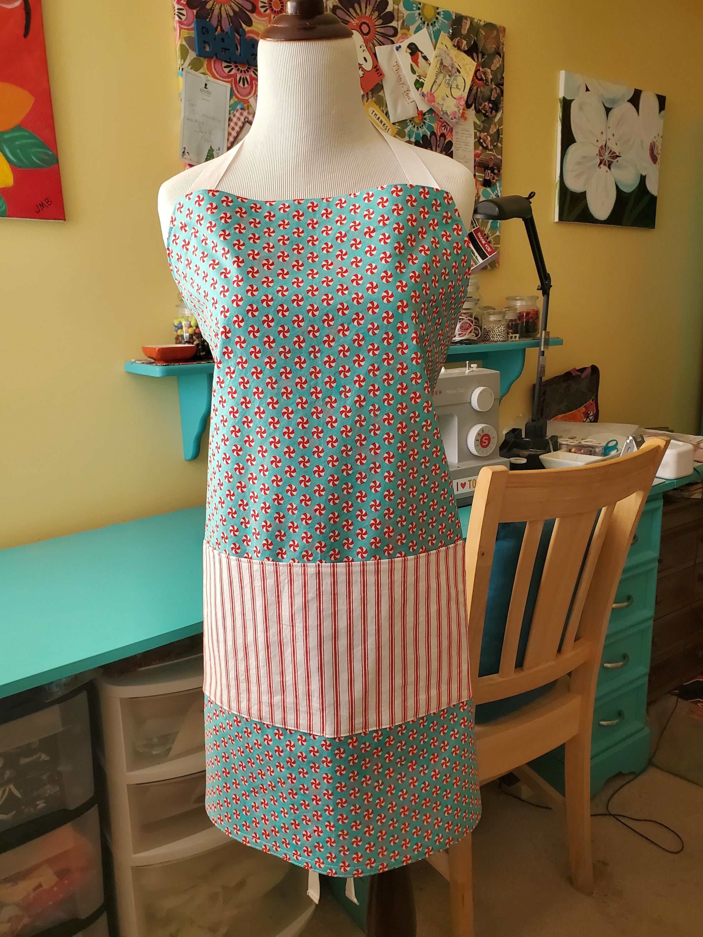 Adult Apron Sewing Pattern: Full-size With Adjustable Strap (PDF ...