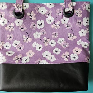 Vinyl Bottom Tote Bag Sewing Tutorial: Printable PDF Pattern - Etsy