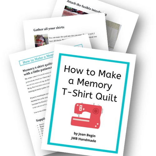 Easy T Shirt Quilt Tutorial - Etsy