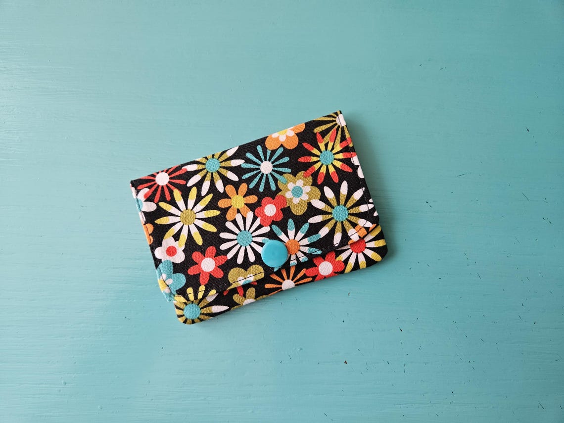 DIY Mini Card Wallet Sewing Tutorial: Printable PDF Pattern - Etsy