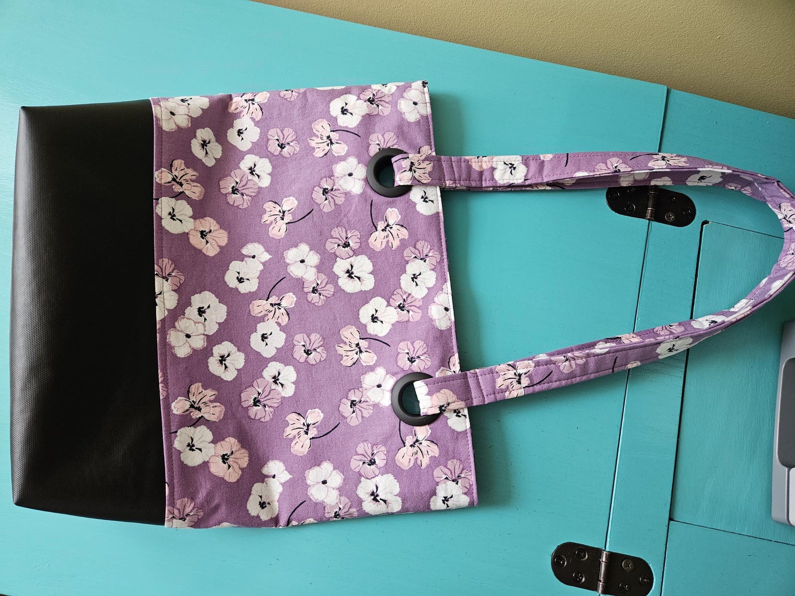 Vinyl Bottom Tote Bag Sewing Tutorial: Printable PDF Pattern - Etsy